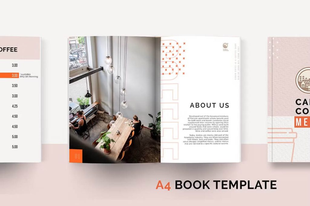 Coffee Shop Menu Set Print Template – Louds Shop